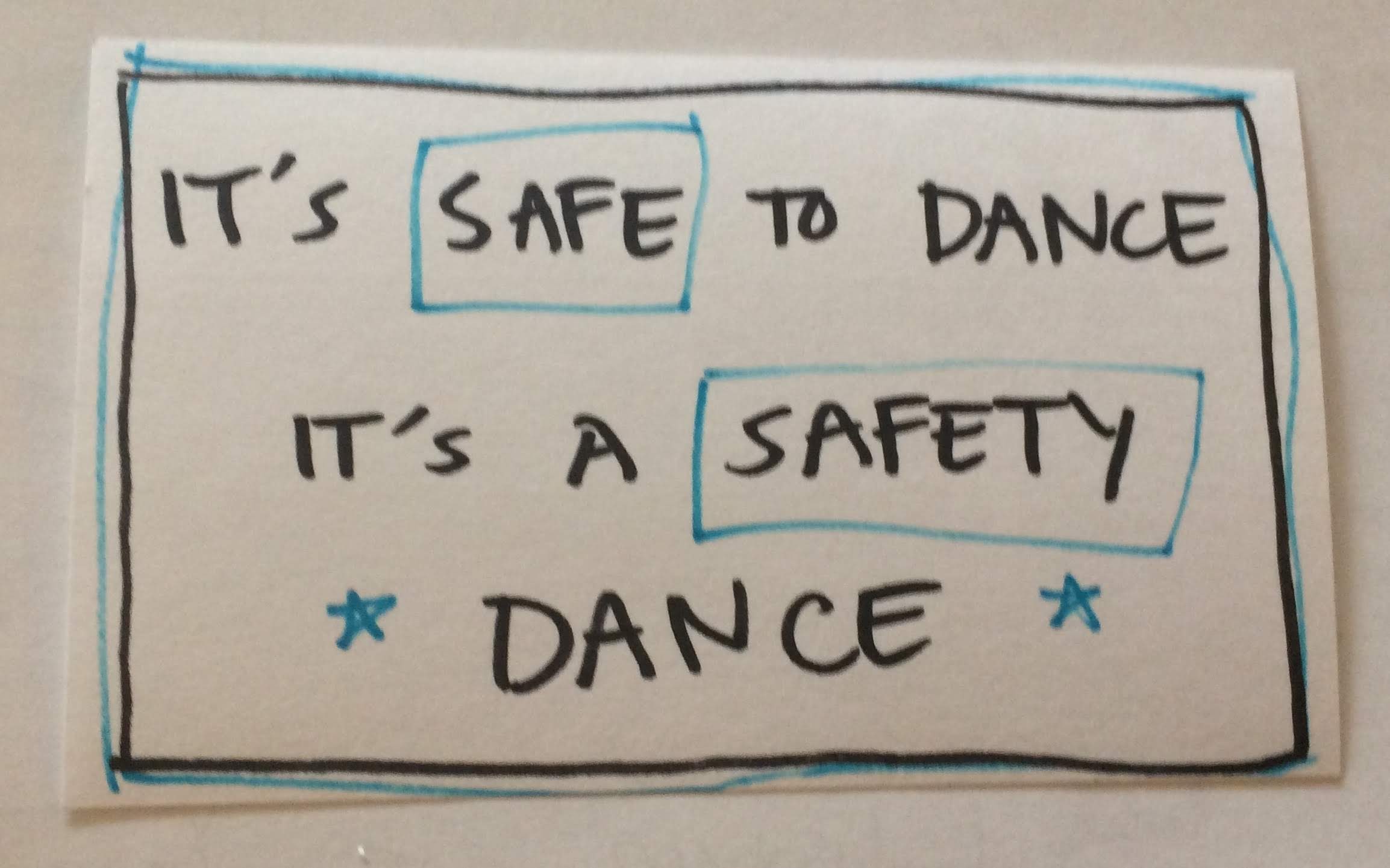 It’s safe to dance | Faith Helma : Creative guide