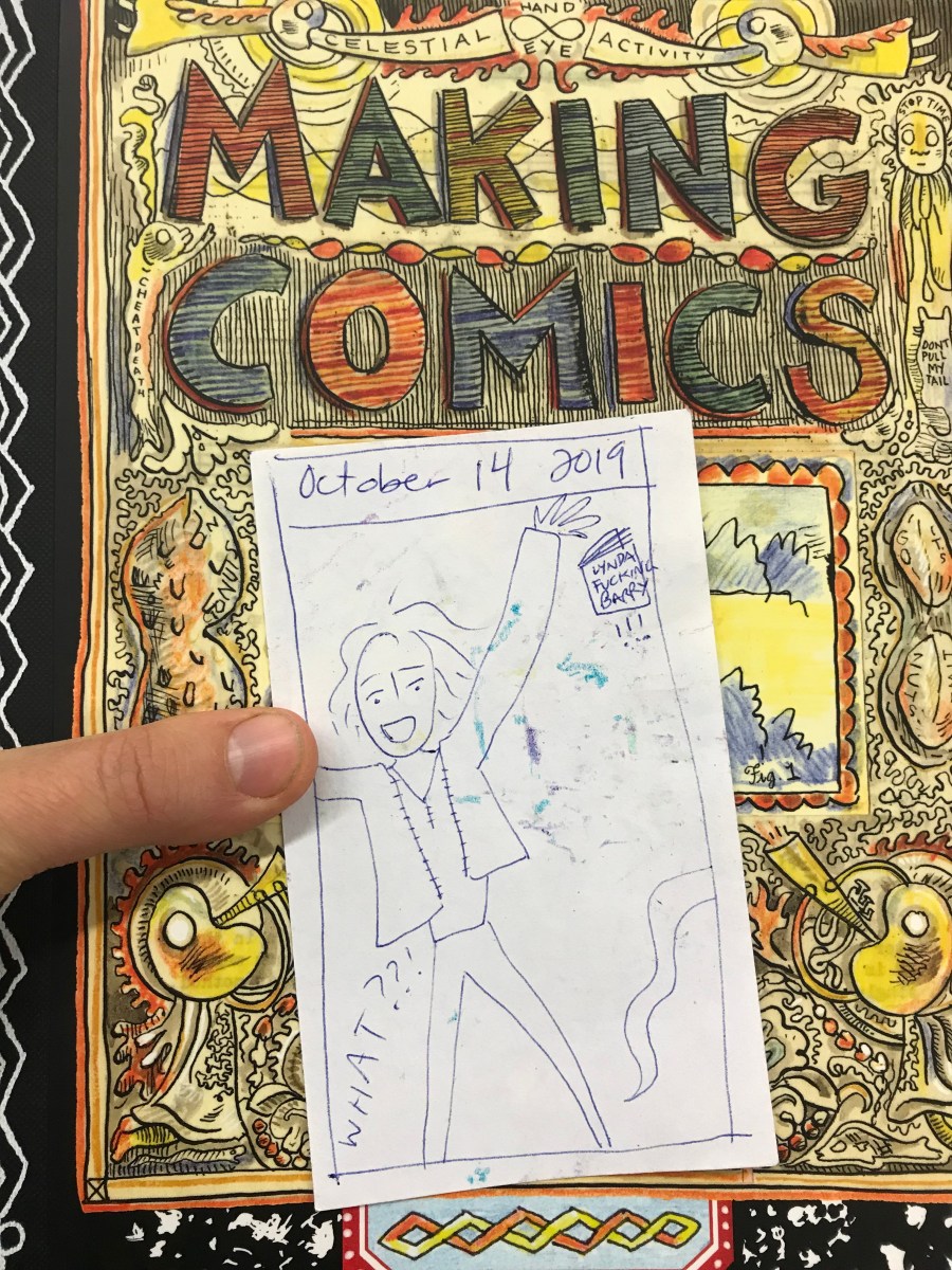 Magic & mayhem & Lynda F#%*ing Barry | Faith Helma : Creative guide